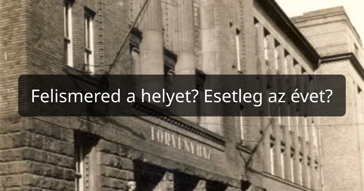 Ilyen is volt Budapest | Fő utca 70-78. Pestvidéki büntetőtörvényszék