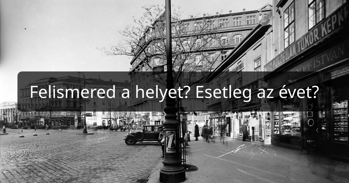 Ilyen is volt Budapest | Calvin (Kálvin) tér a Ráday utca felé nézve