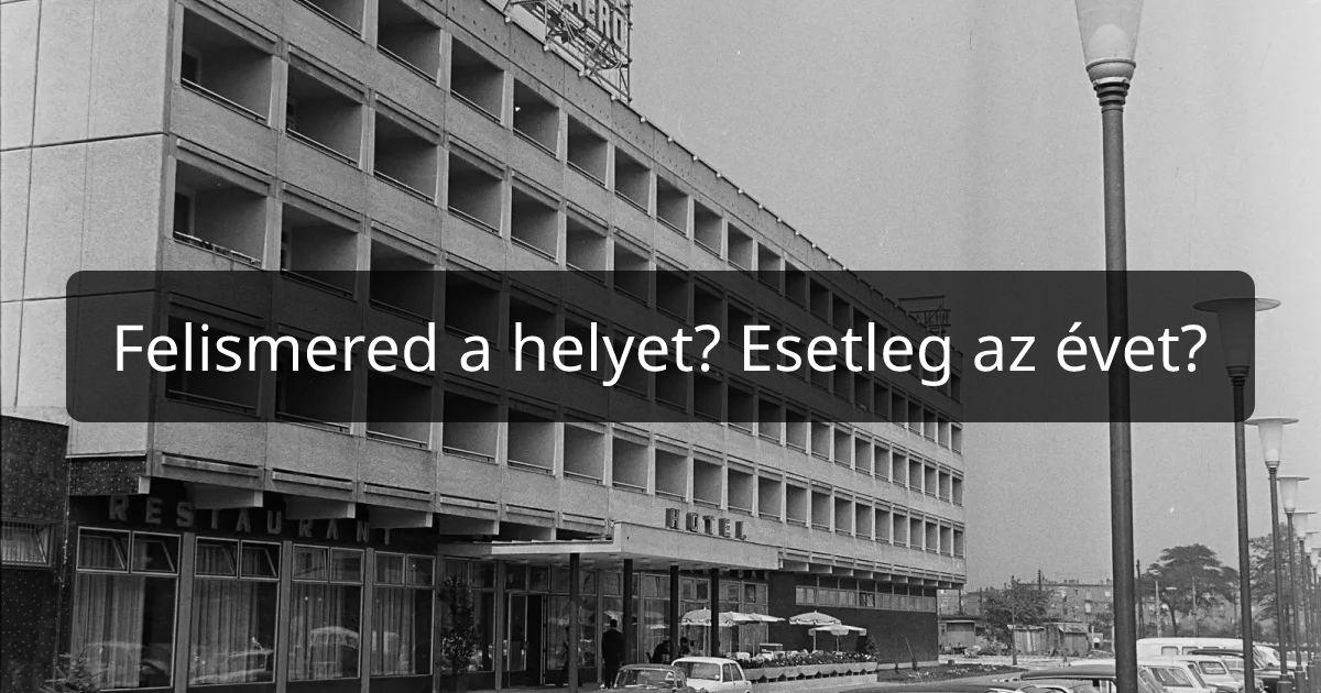 Ilyen is volt Budapest | Ferde utca 1., a Hotel Aero