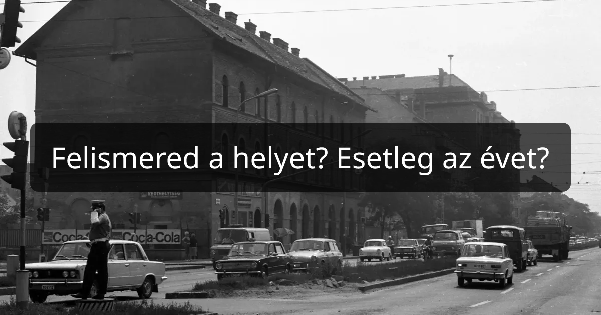 Ilyen is volt Budapest | Soroksári út a Hámán Kató (Haller) utcánál