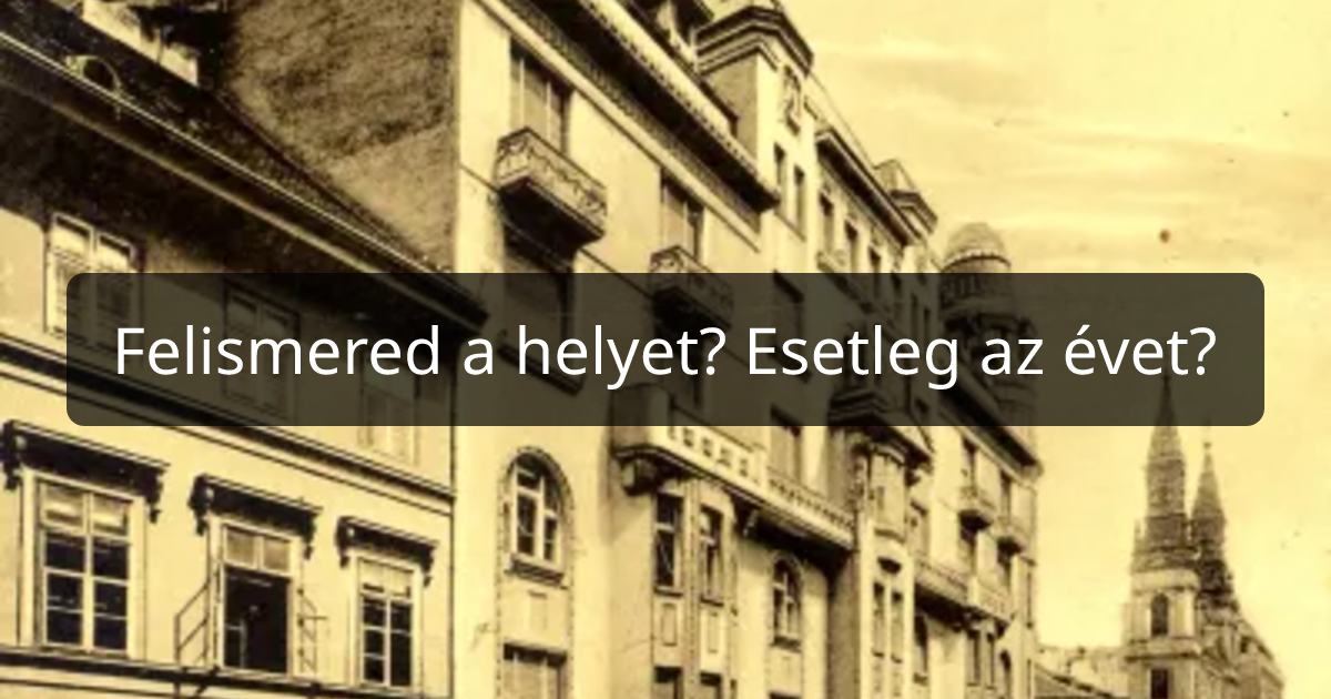 Ilyen is volt Budapest | Mária Valéria (Apáczai Csere János) utca