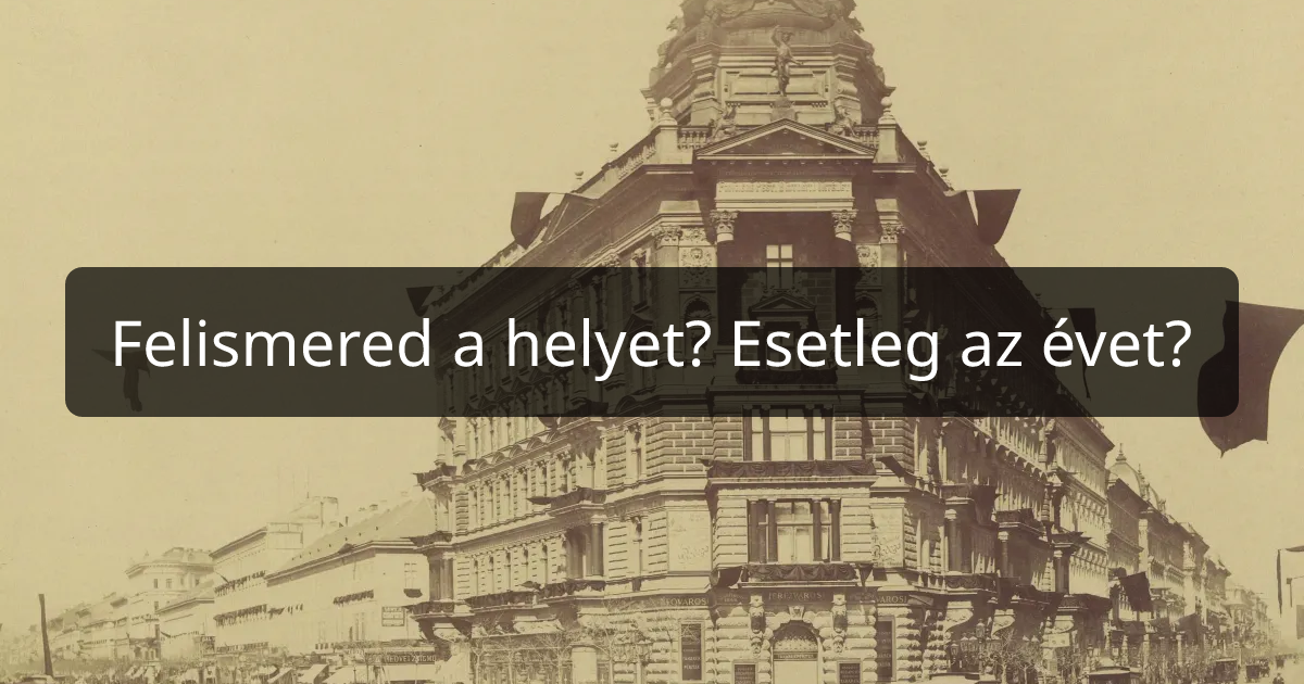 Ilyen is volt Budapest | április 1-én, Váci körút (Bajcsy-Zsilinszky út)