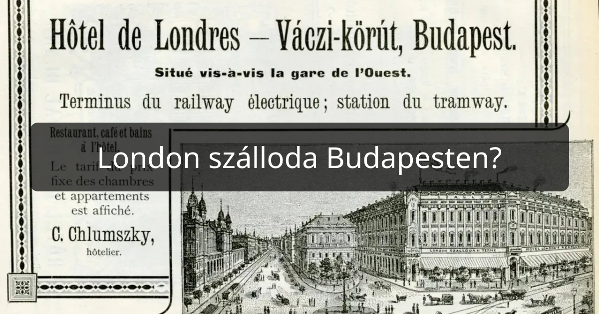 Ilyen is volt Budapest | Váci körút (Bajcsy-Zsilinszky út), a London ...