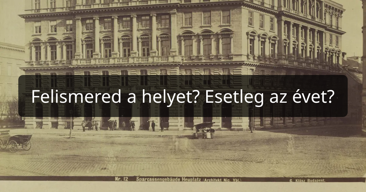 Ilyen is volt Budapest | Calvin (Kálvin) tér, a Pesti Hazai Első ...
