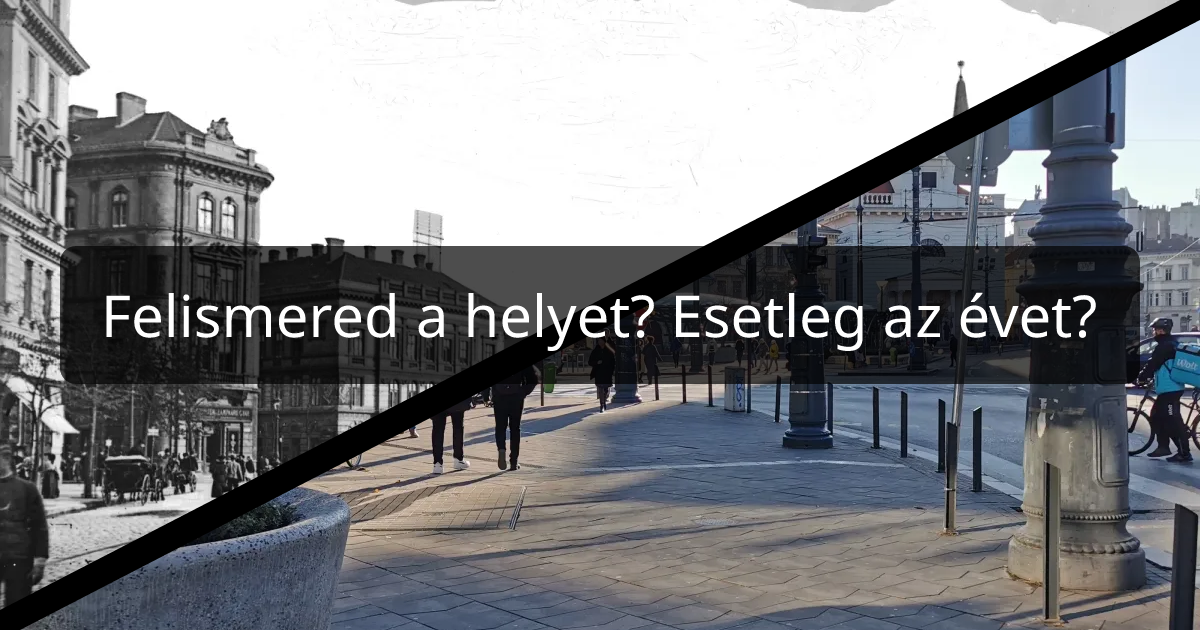 Ilyen is volt Budapest | Calvin (Kálvin ) tér a Múzeum körút felől nézve