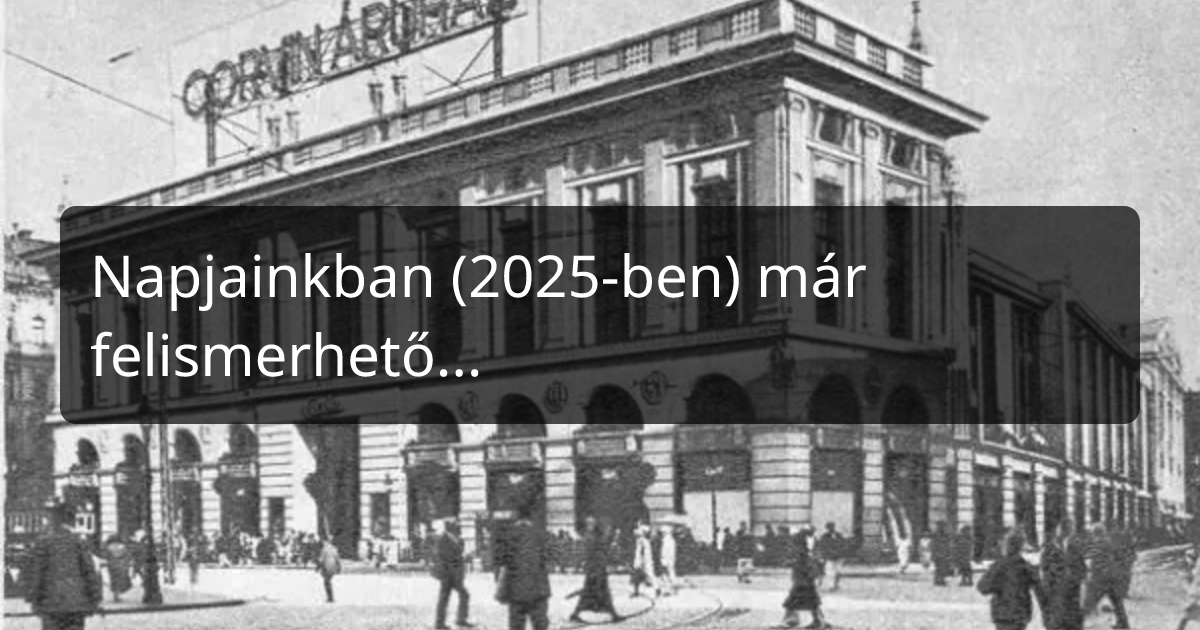 Ilyen is volt Budapest | Blaha Lujza tér, a CORVIN ÁRUHÁZ