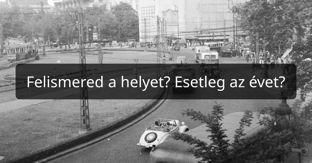 Ilyen is volt Budapest | Calvin (Kálvin) tér