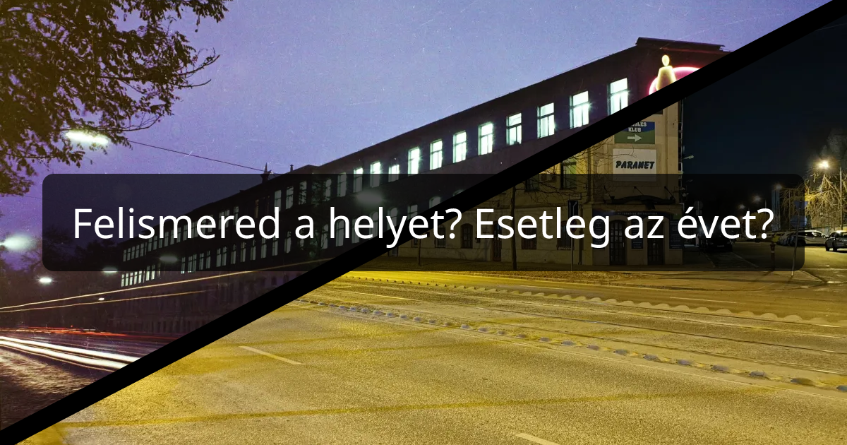 Ilyen is volt Budapest | Mező Imre (Orczy) út az Elnök utca felé nézve