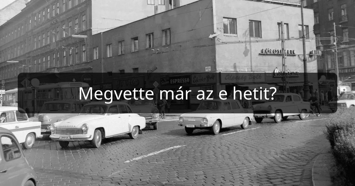 Ilyen is volt Budapest | Calvin (Kálvin) tér