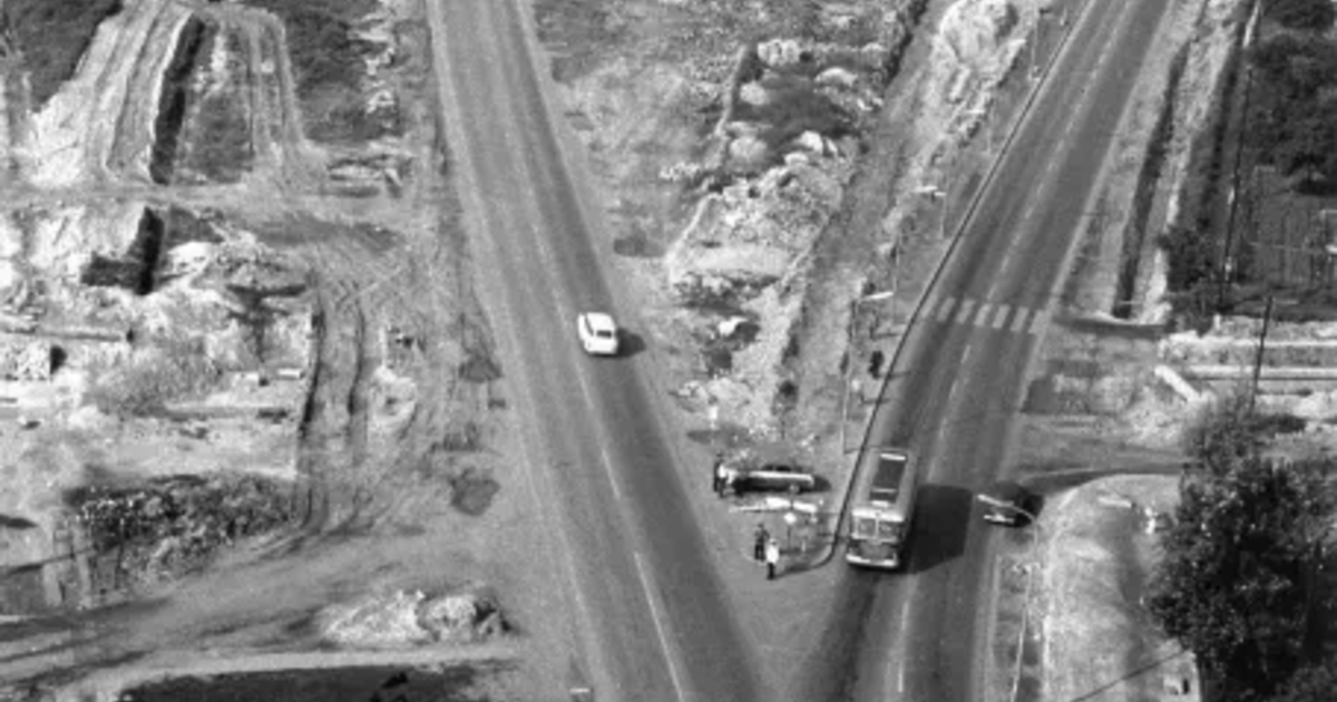 Ilyen is volt Budapest | A Balatoni út és a Budaörsi út találkozása az ...